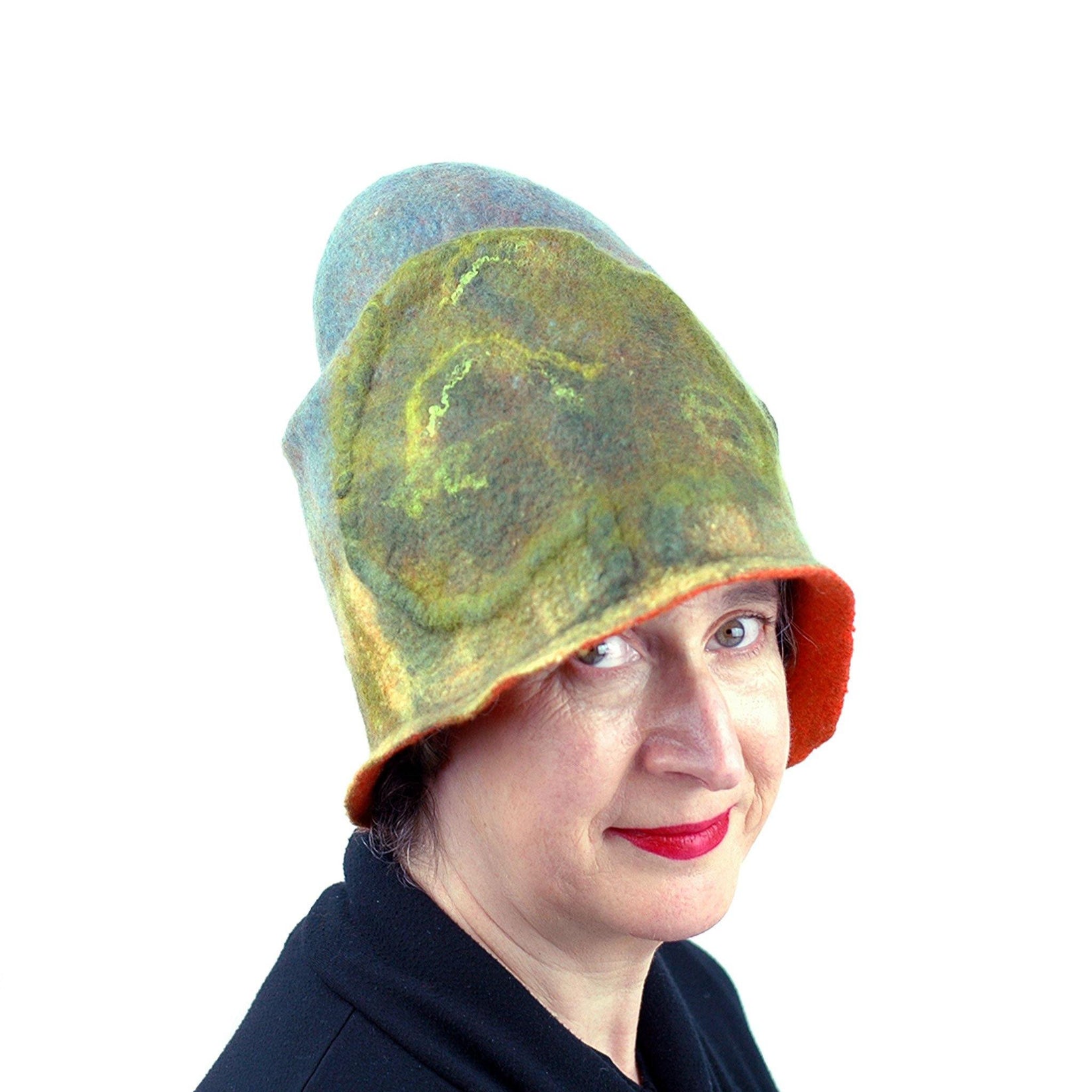 Oak Tree Inspired Landscape Hat | FeltHappiness Hats
