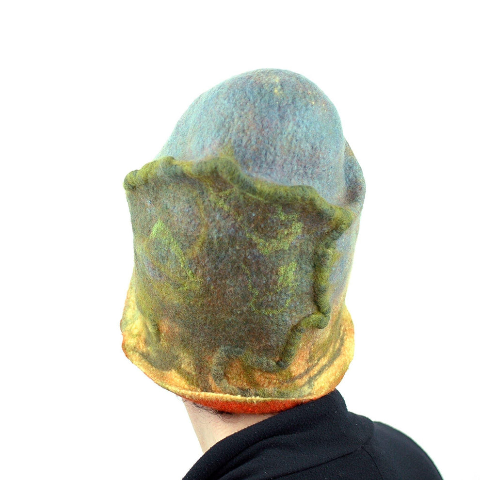 Oak Tree Inspired Landscape Hat | FeltHappiness Hats