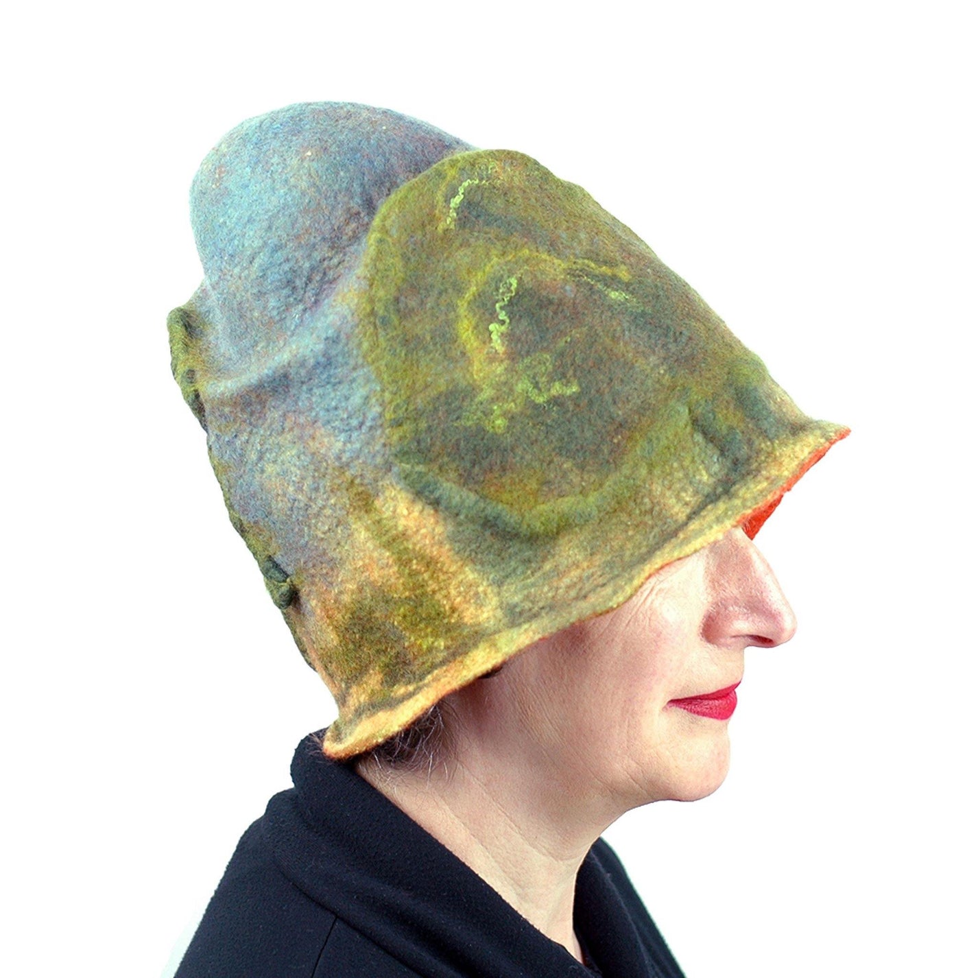 Oak Tree Inspired Landscape Hat | FeltHappiness Hats