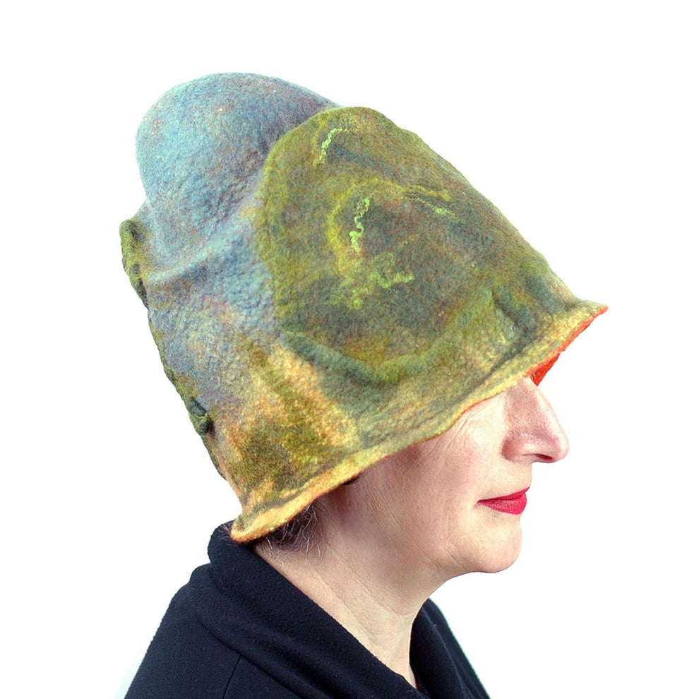 Oak Tree Inspired Landscape Hat | FeltHappiness Hats